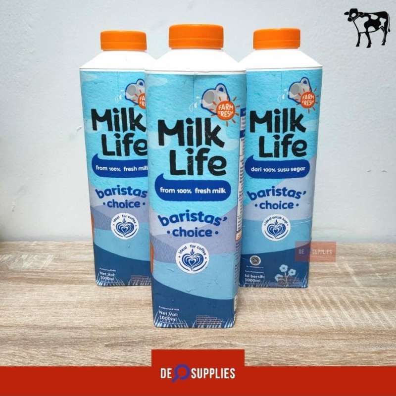 Jual Susu Milk Life Fresh Milk 1L - Milklife Susu Segar Barista di ...