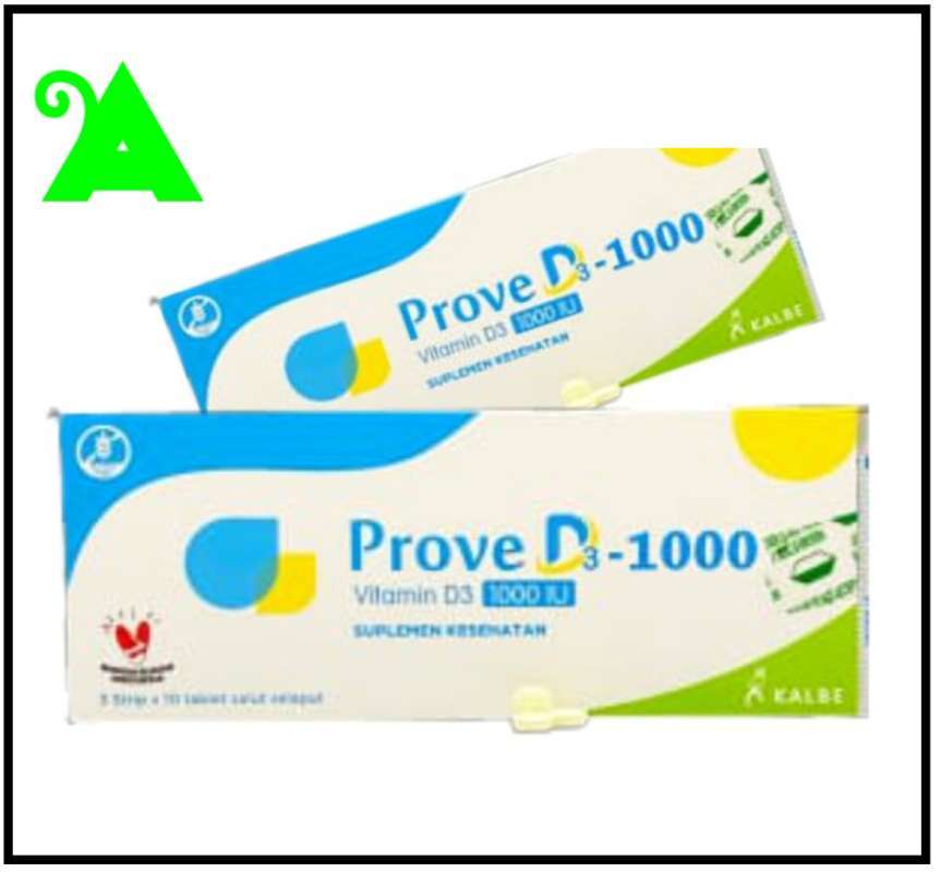 Jual Prove D3-1000 IU 30 Tablet - Vitamin D3 di Seller Agn_Store - Linggajaya, Kota Tasikmalaya ...