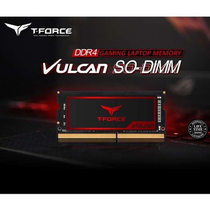 Jual Team T-Force Vulcan DDr4 8GB (1x8GB) 3200Mhz - SODIMM di Seller ...