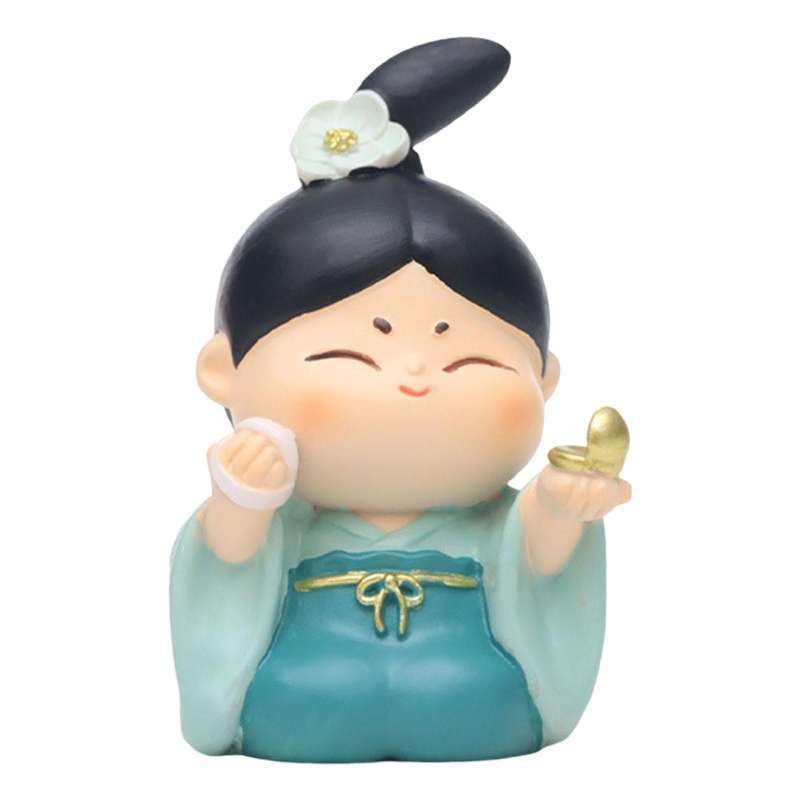 Promo Traditional Chinese Girls Statue Sculpture Bedroom Bookshelf ...
