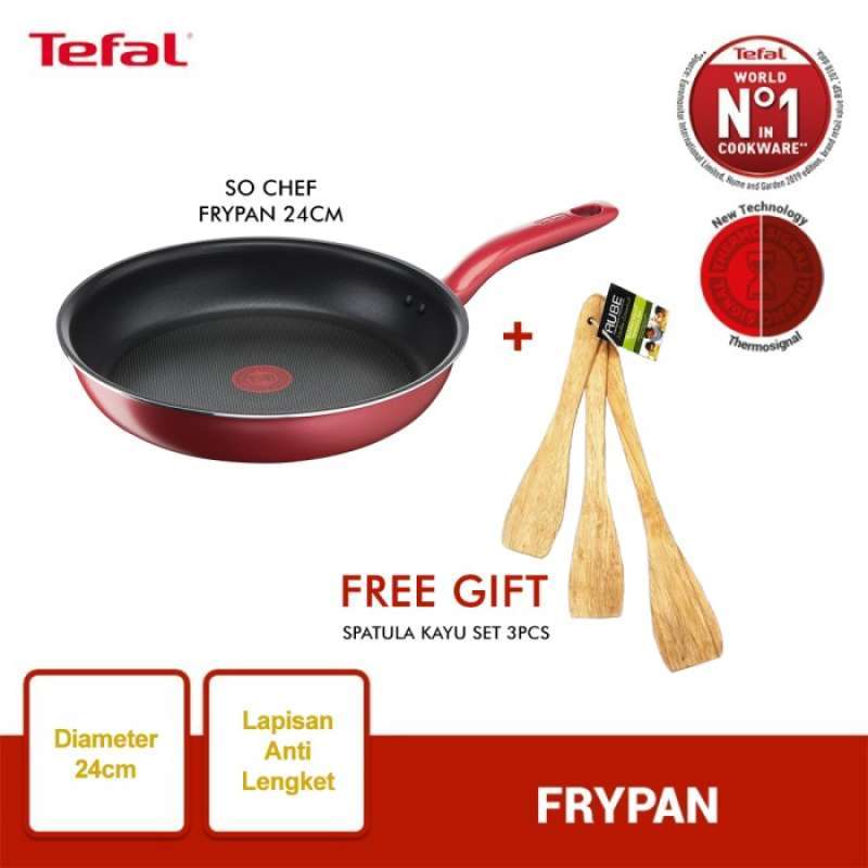 Jual Tefal So Chef Frypan 24cm / Wajan Induksi di Seller Honey Living - Kalibata, Kota Jakarta ...