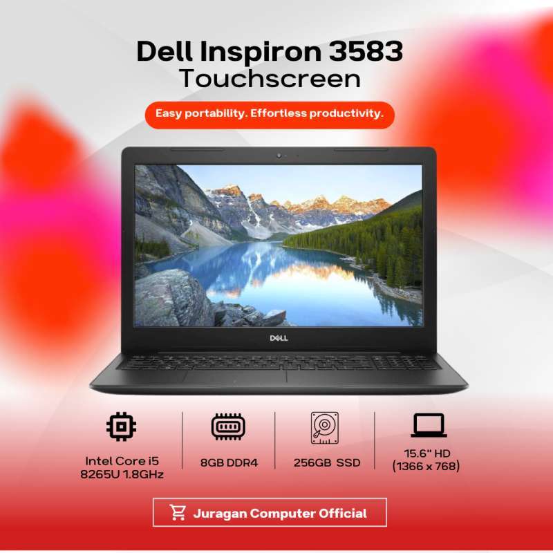 Jual Dell Inspiron 3583 Touchscreen Core i5-8265U (Gen-8) 1.8GHz - 8GB ...