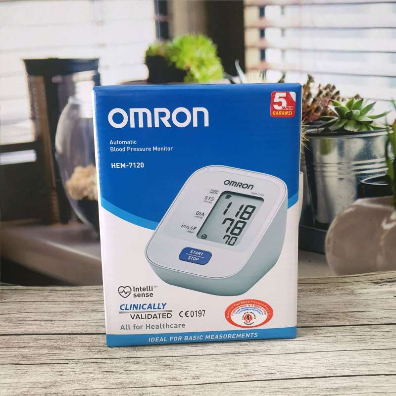 Jual OMRON Blood Pressure Monitor HEM7120 - Tensimeter Garansi 5 Tahun ...