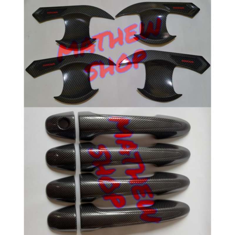 Jual Paket Outer Handle Innova Reborn 2016Up Carbon Dan Door Handle Innova di Seller Hex Service ...