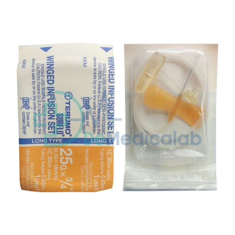 Jual ECER Wing Needle Terumo / Wing 23G / Wing 25G / Wing Needle Terumo ...