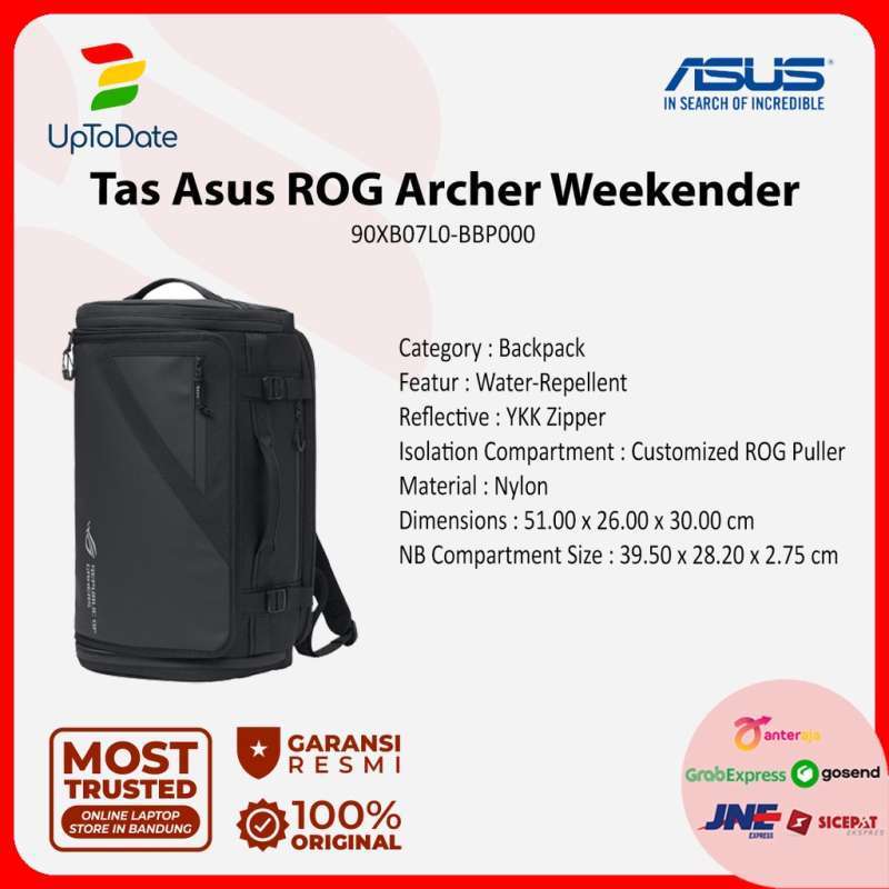 Jual Tas Asus Rog Archer Weekender Bp2703 Di Seller Up To Date Computer ...