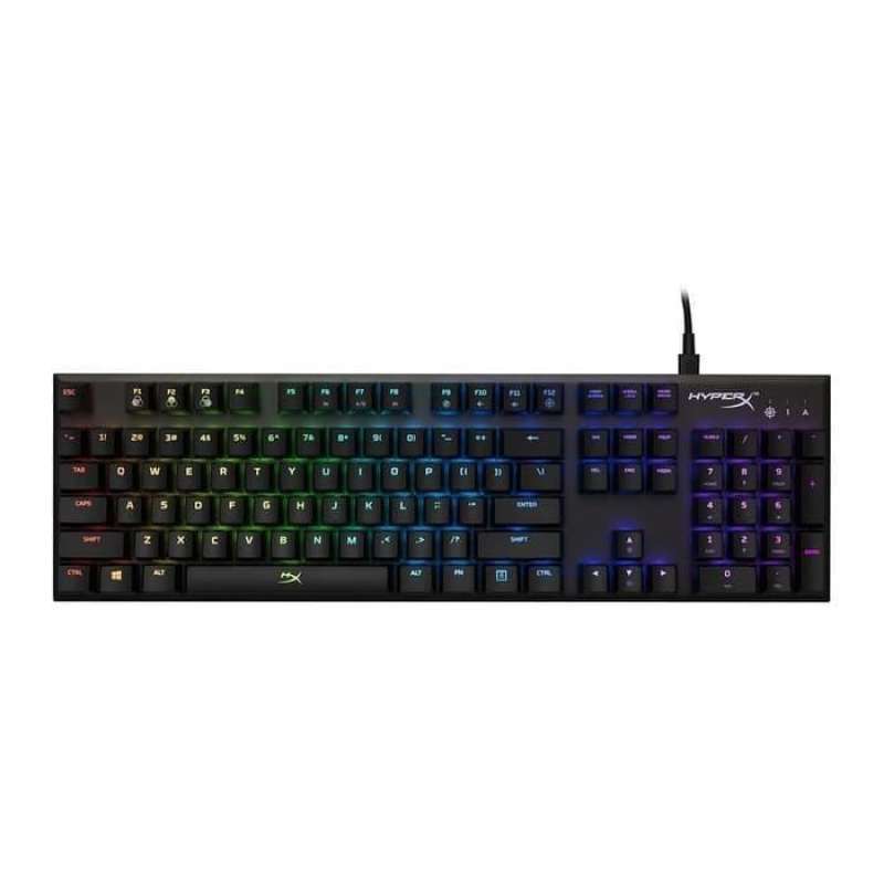 Jual Kingston Hyperx Alloy Fps Rgb Mechanical Keyboard Silver Speed ...