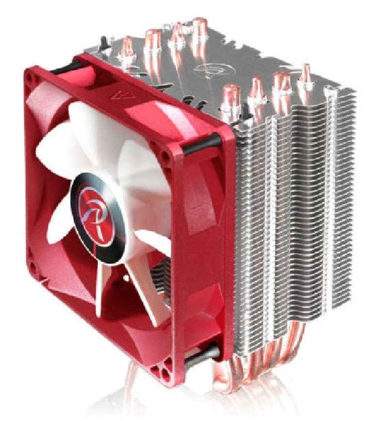 Jual Raijintek Aidos Air Cpu Cooler 136mm Height 4 Heat-pipe 92mm Pwm ...