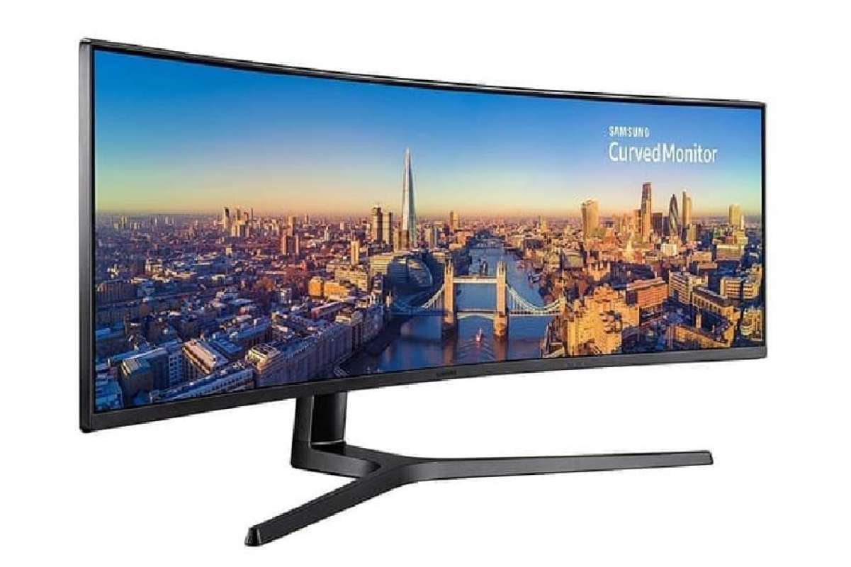 Jual Samsung Monitor 49 C49j890 Curved Super Ultra Wide Monitor With ...