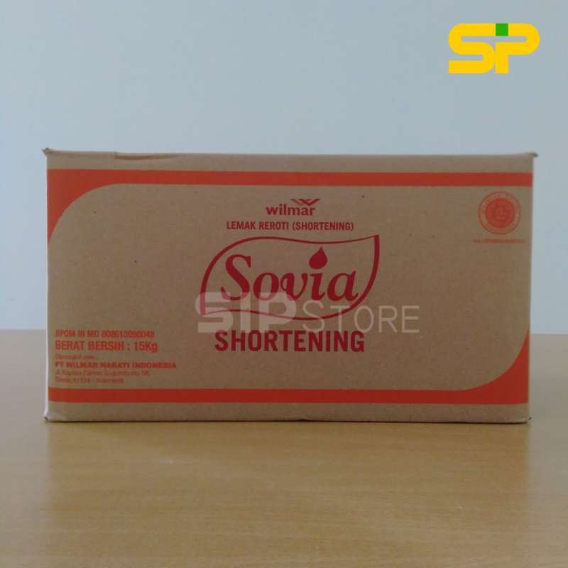 Jual SOVIA Shortening @15kg / Mentega Putih / Untuk Kue Kering / Untuk ...
