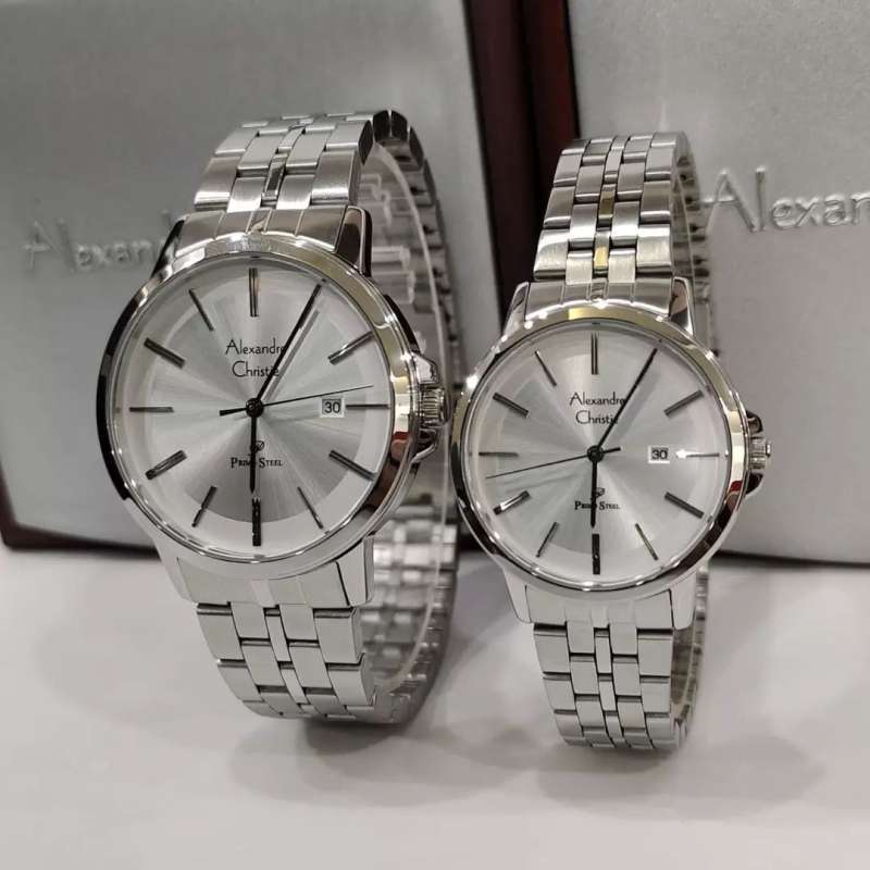Jual Jam Tangan Couple Alexandre Christie 1036 Original Di Seller On ...