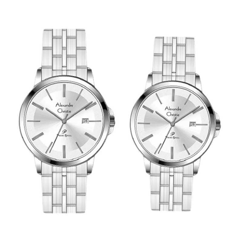 Jual Jam Tangan Couple Alexandre Christie 1036 Original Di Seller On ...