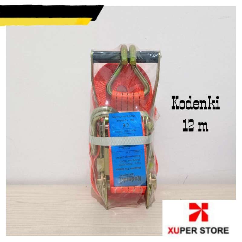 Jual CARGO LASHING TALI PENGIKAT RACHET TIE DOWN 2 INCH X 12 METER di ...