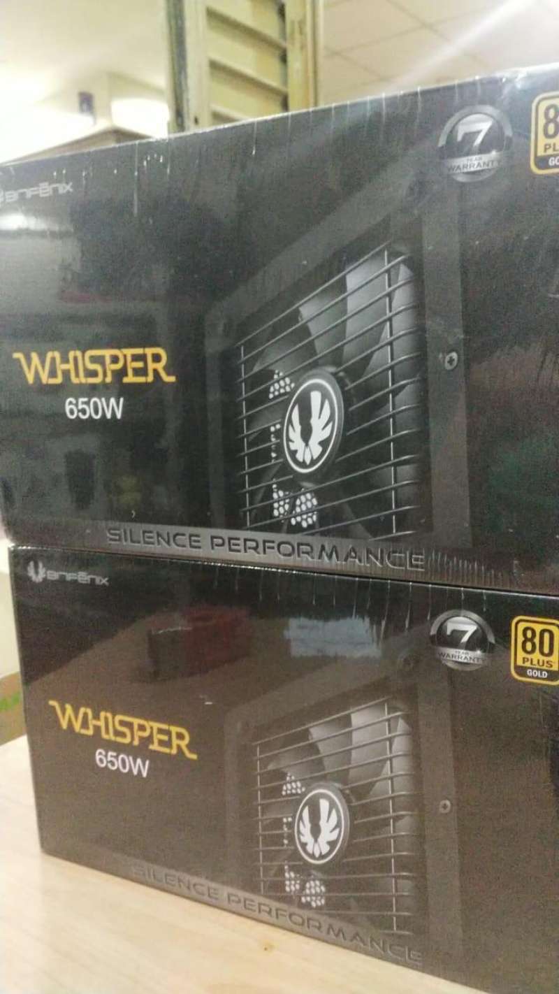 Jual BitFenix Whisper 650W 80+ Plus Gold Full Modular Power Supply Unit ...
