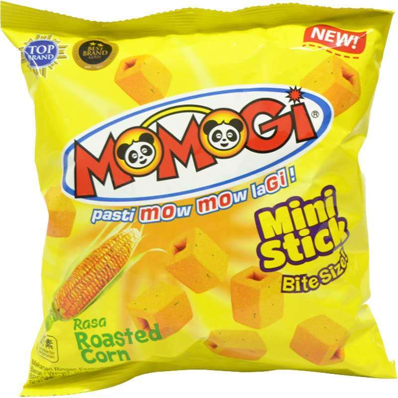 Jual MOMOGI Ministick Roasted Corn 50 g di Seller Alfamidi Official ...