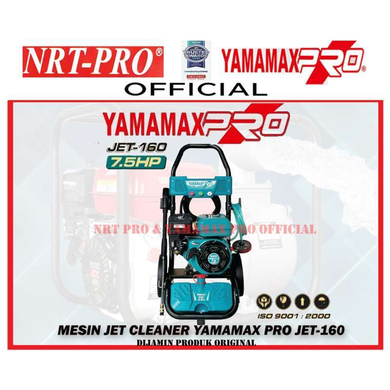 Jual Mesin Jet Cleaner High Pressure Washer 200 Bar YAMAMAX PRO JET 160 di Seller NRT PRO ...