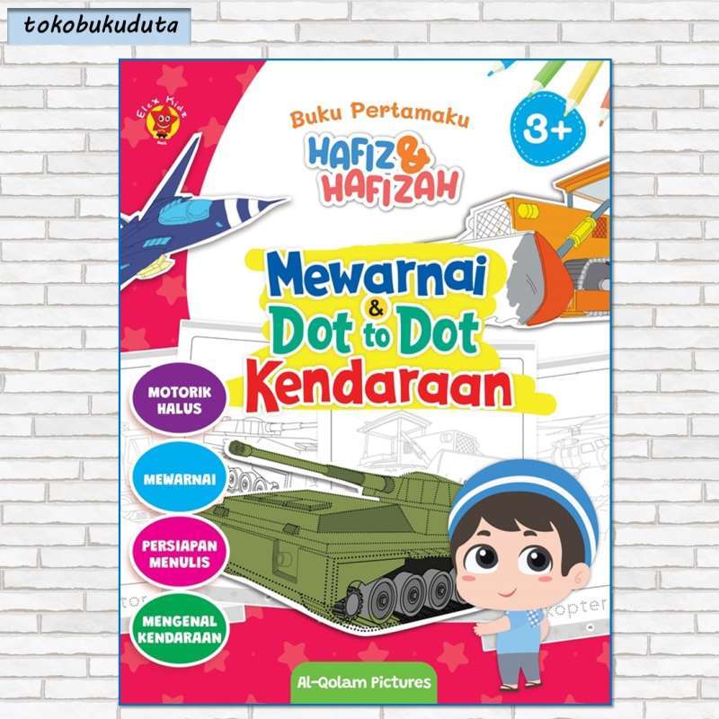 Promo Buku Pertamaku Hafiz dan Hafizah Mewarnai dan Dot To Dot ...