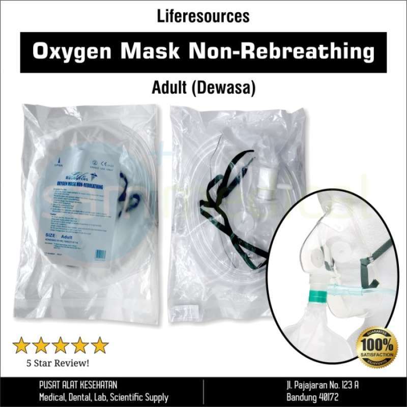 Oksigen Masker Non Rebreathing Gratis Ongkir 🔥 Harga Murah Mei 2025