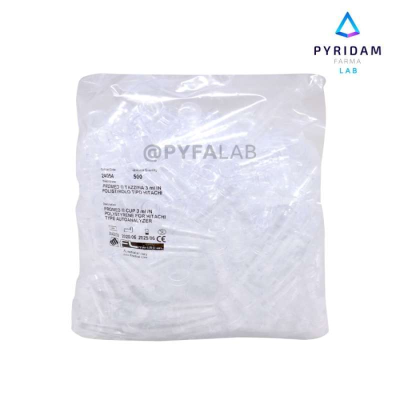 Jual Tabung Hitachi Sample Cup 3ml (500pcs) di Seller Albinka Store ...