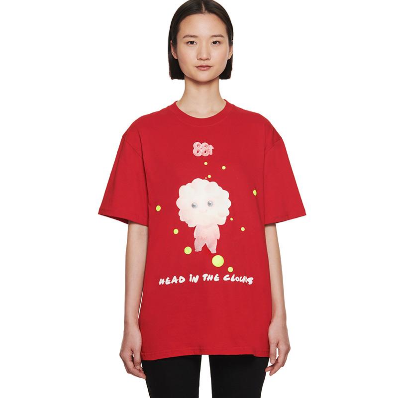 Jual Hitc Official Merchandise - Roby Cloudboy Tee T-shirt Unisex - Red ...