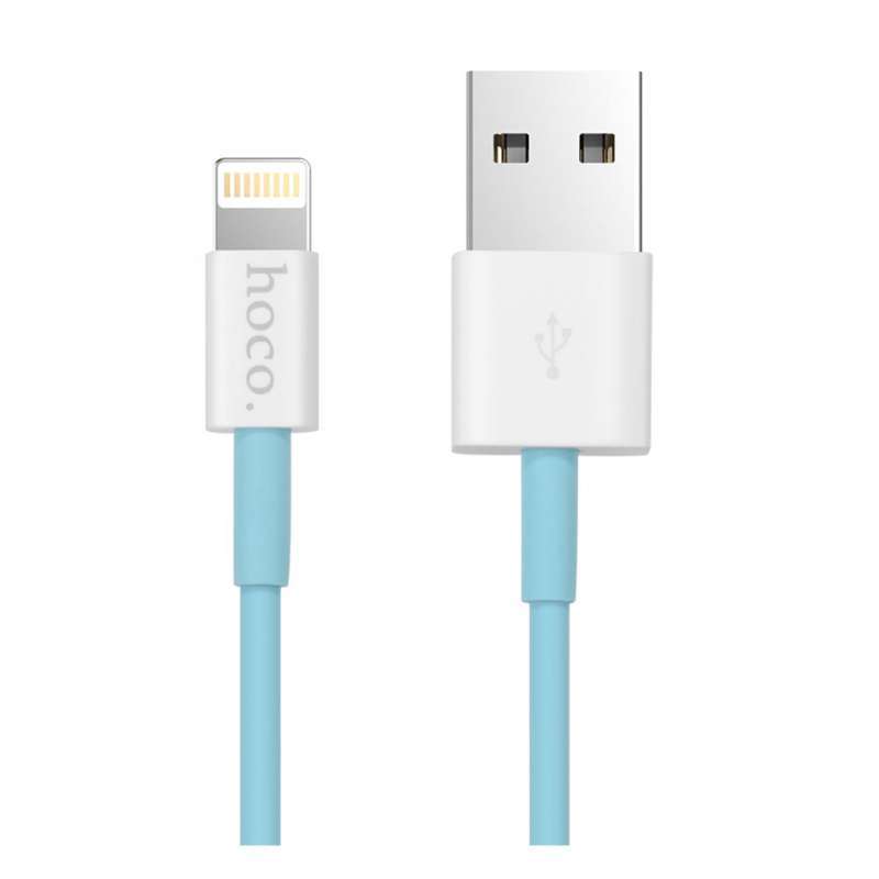 Jual GLO - Hoco X8 Lightning Charging Cable 1M for iPhone/iPad Warna ...