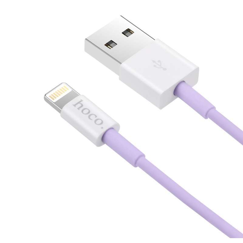 Jual GLO - Hoco X8 Lightning Charging Cable 1M for iPhone/iPad Warna ...