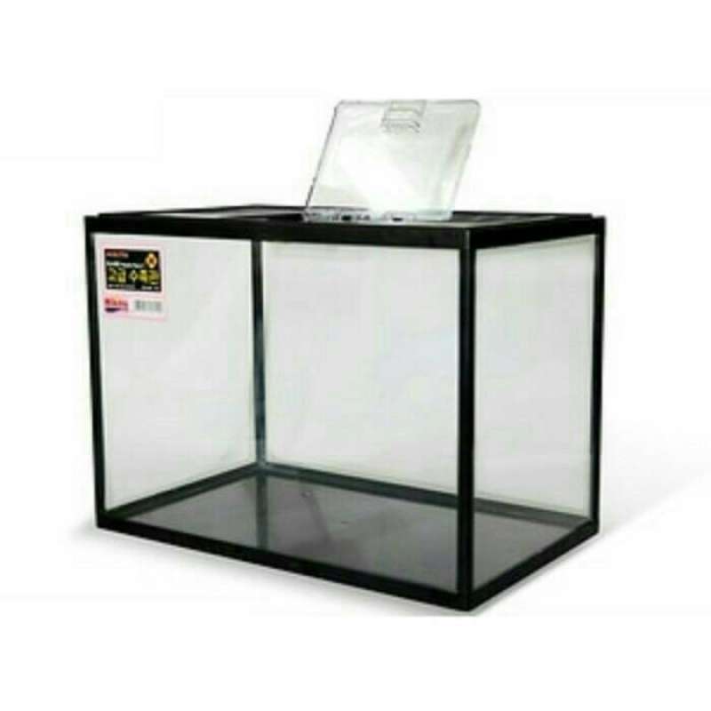 Promo Aquarium Nikita 57L + Tutup U Ikan-Reptil-Hamster-Ular Diskon 23% di Seller Kamupet - Duri ...