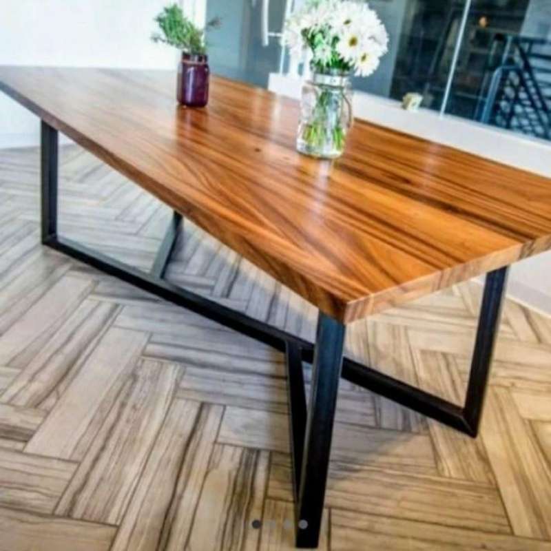 Jual Meja Meeting Ms Ralie Siregar Kayu Jati Modern, Meja Kerja Di ...