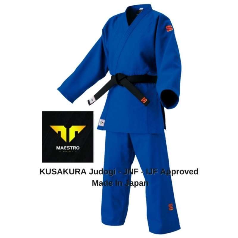 Jual KUSAKURA Judogi JNF - IJF Approved Made In Japan (blue) di Seller ...