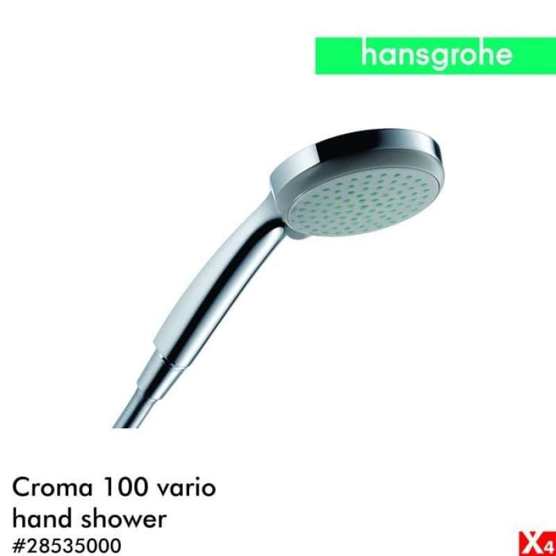 Jual Hansgrohe Croma 100 Hand shower Vario / Hand Shower Hansgrohe di ...