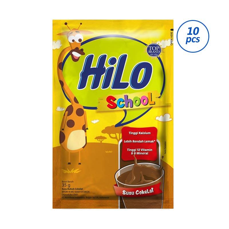 Jual Hilo School Chocolate Susu Formula [35 g/ 10 sachet] di Seller JAS ...