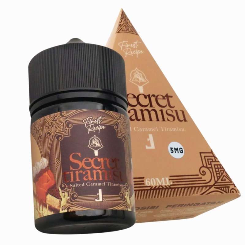 Jual Secret V3 Salted Caramel Tiramisu 60ML by Trilogy x Jvape di ...