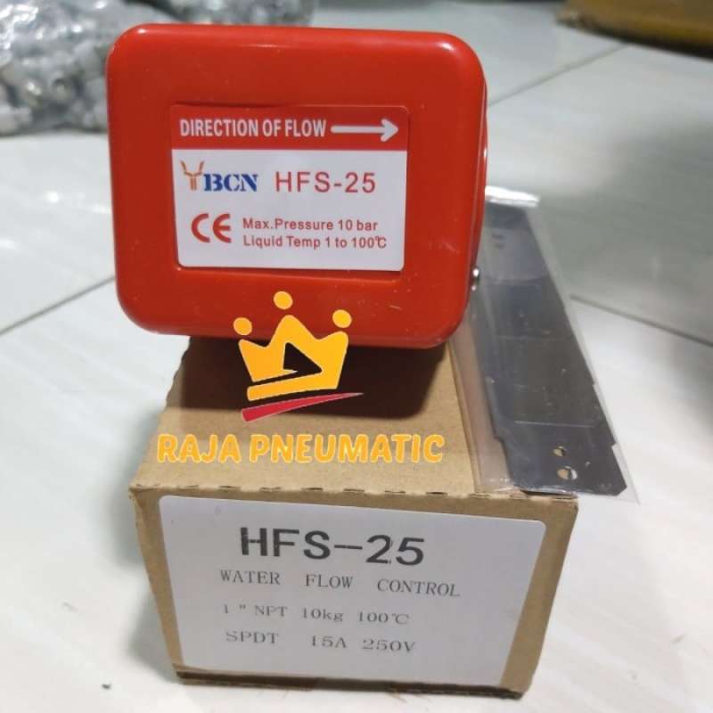 Promo WATER FLOW SWITCH CONTROL DIRECTION OF FLOW 1 INCH HFS-25 Diskon ...