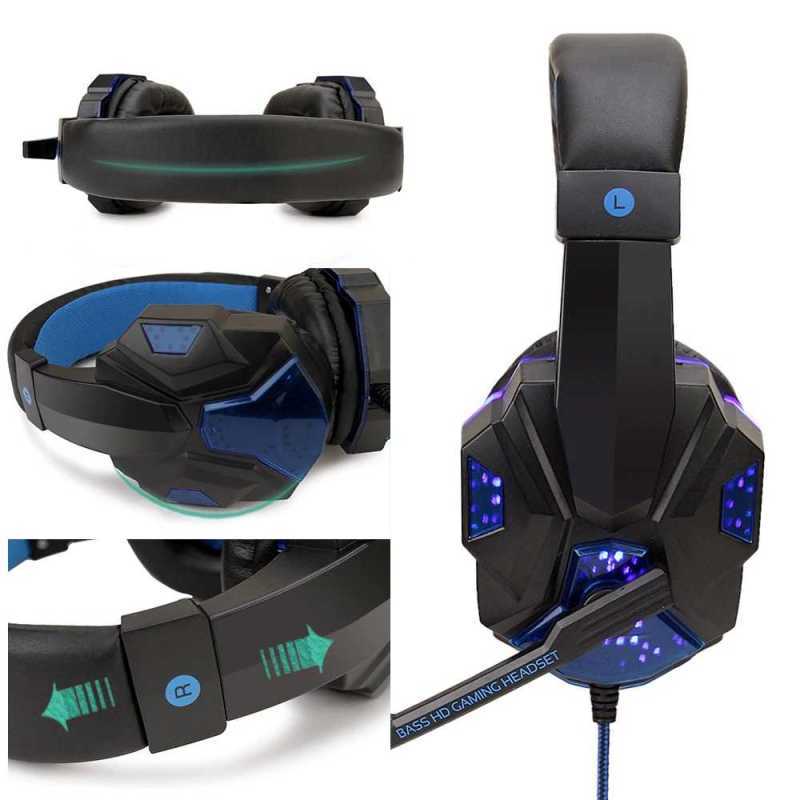 Promo Glo Soyto Gaming Headphone Headset Super Bass Led With Mic ...