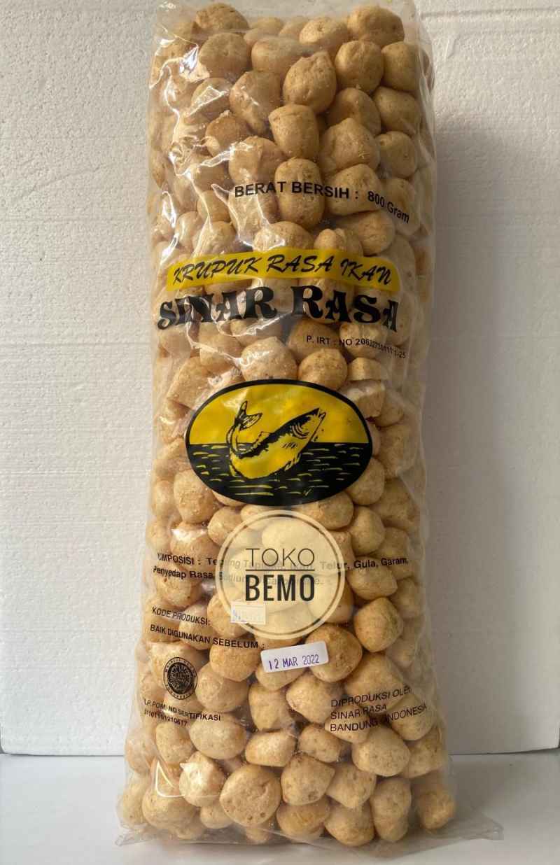 Jual KERUPUK BASO IKAN SINAR RASA 800Gr di Seller Snack Bemo - Kota ...