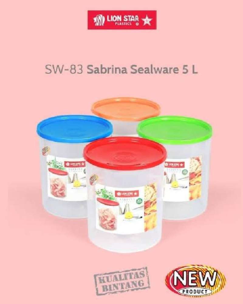 Jual Toples Makanan Sealware Sabrina Lion Star 5lt Di Seller Toko Lily ...