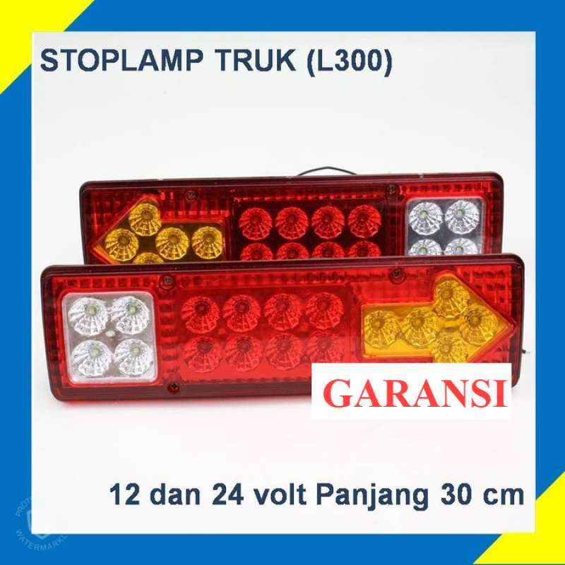 Promo STOPLAMP LAMPU STOP LED MOBIL L300 TRUK TRUCK 12V 24 VOLT 30CM ...