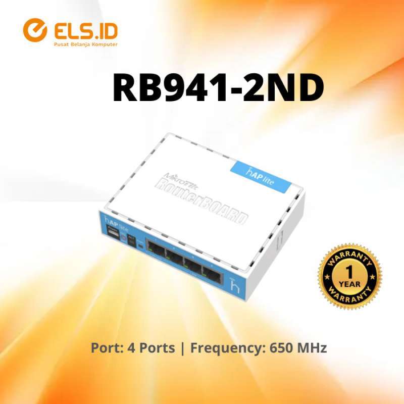 Jual RB941-2ND Router Mikrotik di Seller ELS Computer Official Store ...