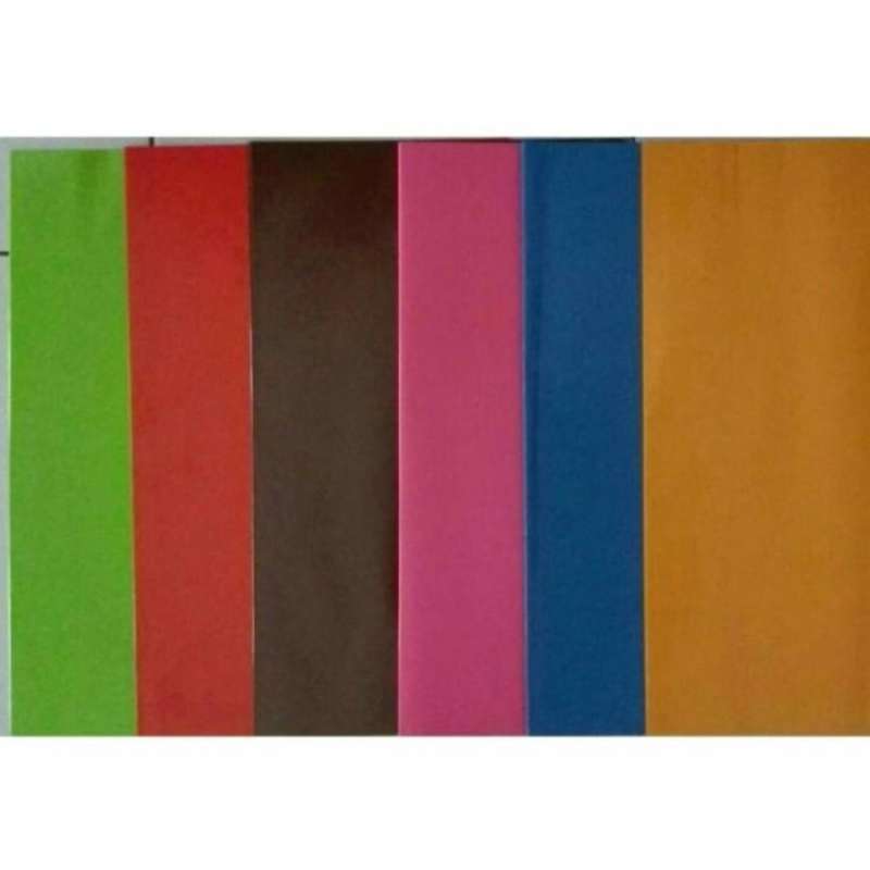 Jual Kertas Sukung Warna Polos / Kertas Kado Polos - Orange di Seller ...