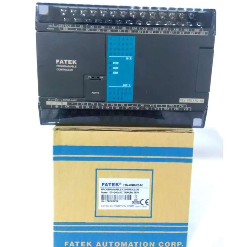 Jual FATEK PLC 40 iO MA SERIES MAIN UNITS RELAY OUTPUTS FBS-40MAR2-AC di Seller Beste Shop ...