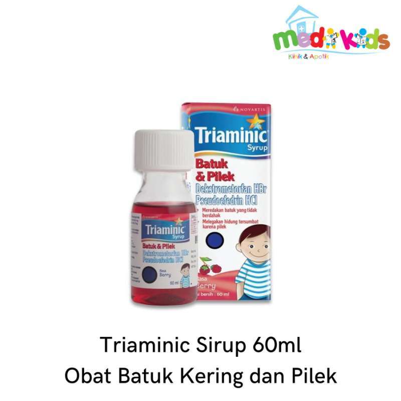 Jual Triaminic Sirup 60ml - Obat Batuk Kering dan Pilek di Seller ...