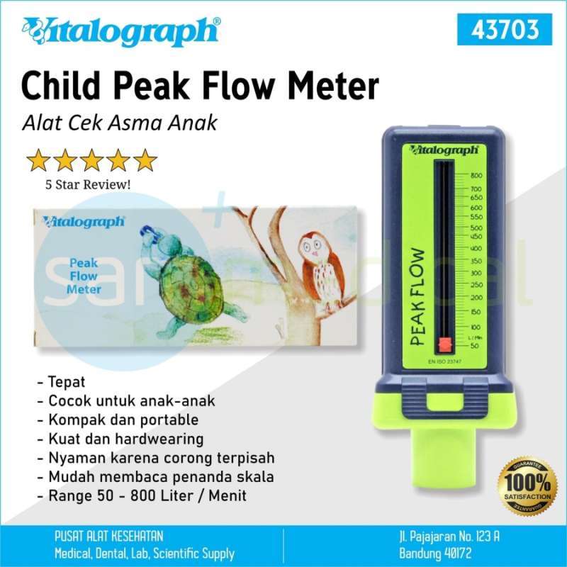 Jual VITALOGRAPH Peak Flow Meter Alat Cek Asma - Anak pediatrik di ...