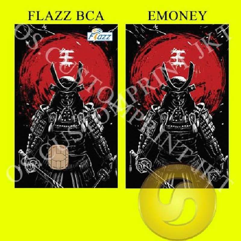 Jual Custom Kartu Flazz Bca Generasi 2 Atau Emoney/saldo 0-edisi ...