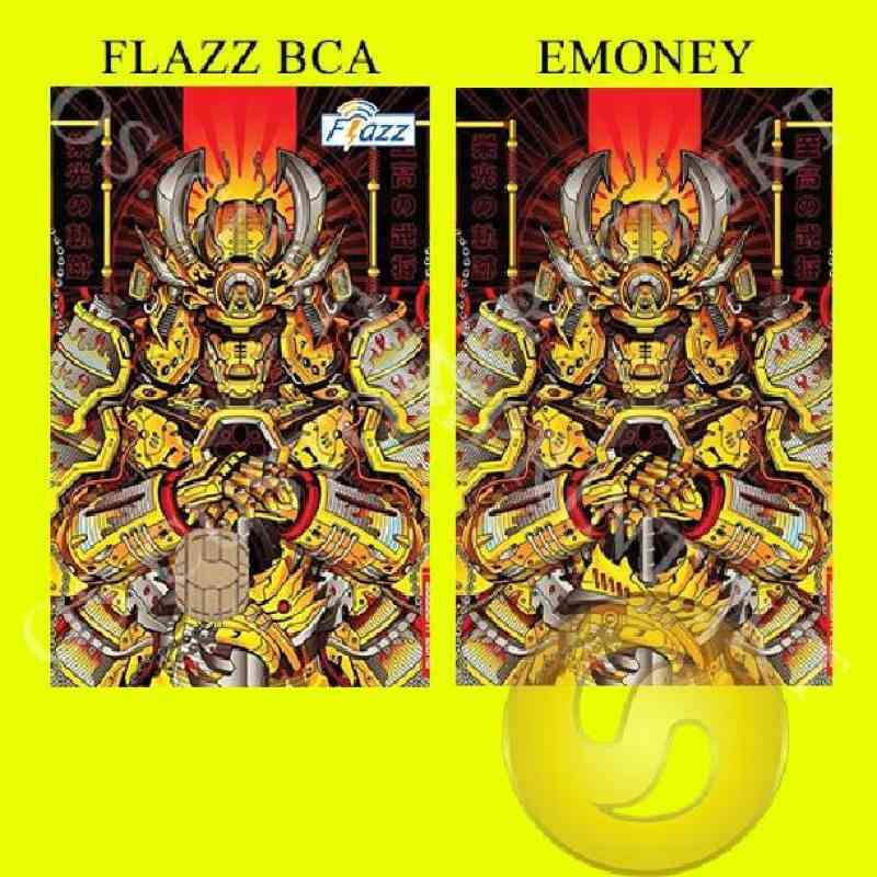 Jual Custom Kartu Flazz Bca Generasi 2 Atau Emoney/saldo 0-edisi ...