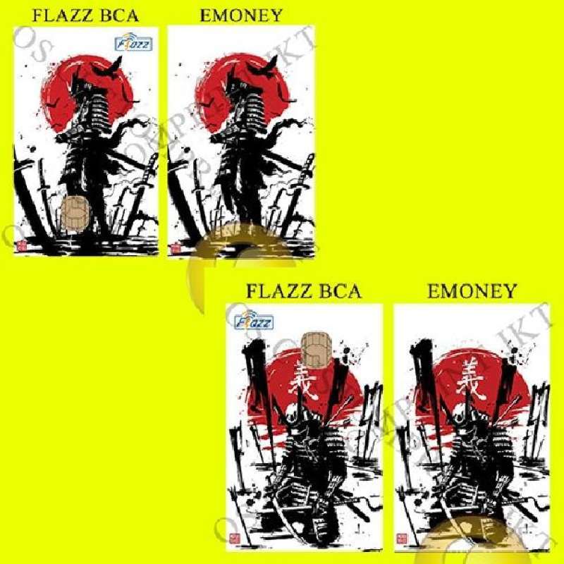 Jual Custom Kartu Flazz Bca Generasi 2 Atau Emoney/saldo 0-edisi ...