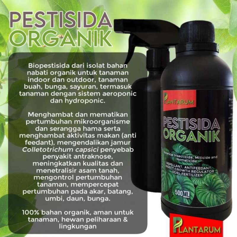 Promo Pestisida Organik Obat Hama Kutu Putih Spidermite Ulat Daun ...