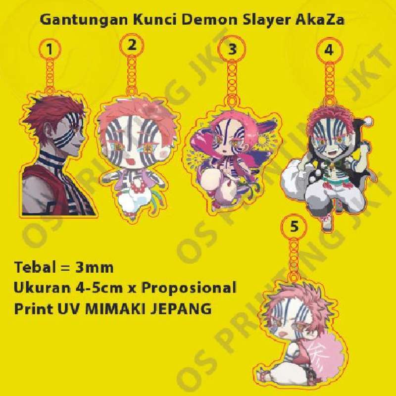 Jual Custom Gantungan Kunci Acrylic Murah Ganci Custom Akrilik Tebal 3mm Di Seller Os 