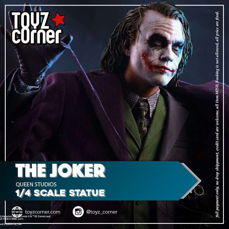 Jual Queen Studios 1/4 Scale The Dark Knight - The Joker (Artist ...