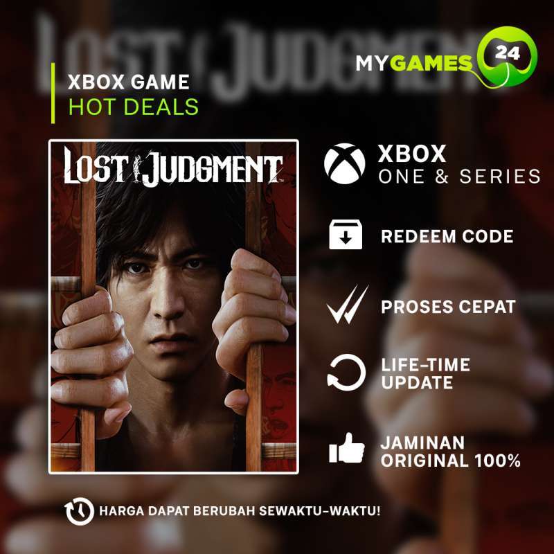 Jual Lost Judgment xbox one series X|S redeem code game di Seller ...