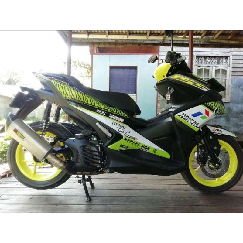 Promo Striping Sticker Stiker Decal Dekal Plisir List Body Motor Yamaha ...